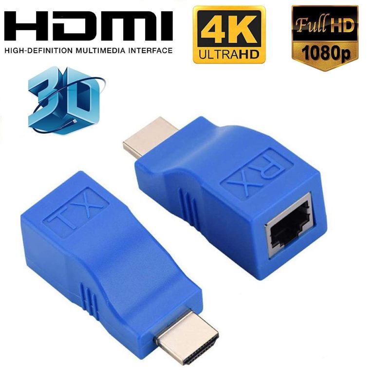 HDMI Extender LAN to HDMI Adapter 30m - Tehnoklix d.o.o